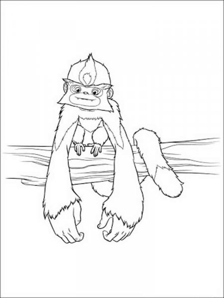 The Croods coloring pages