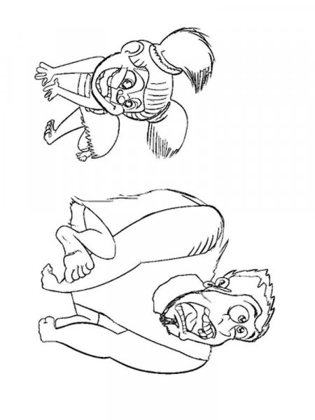The Croods coloring pages