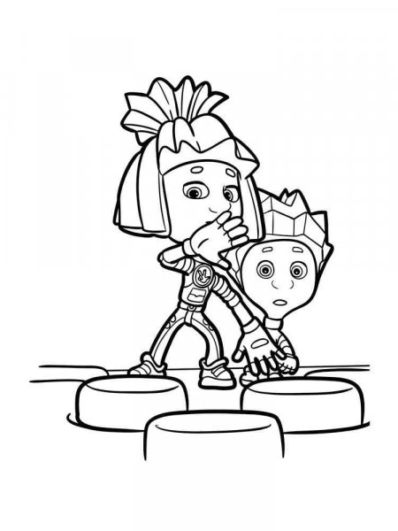 The Fixies coloring pages