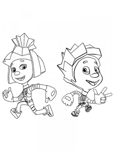 The Fixies coloring pages