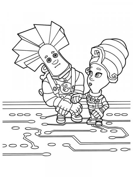 The Fixies coloring pages