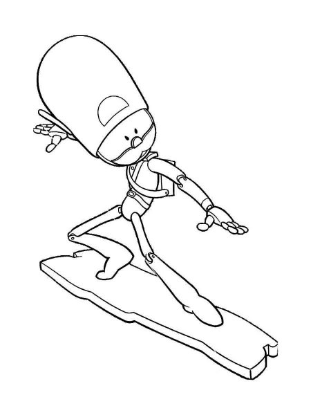 The Magic Roundabout coloring pages