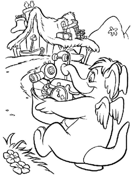 The Wuzzles coloring pages