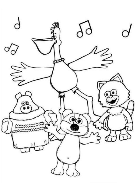 Timmy Time coloring pages