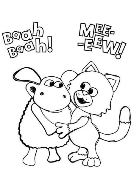 Timmy Time coloring pages