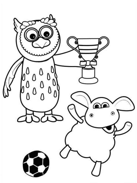 Timmy Time coloring pages