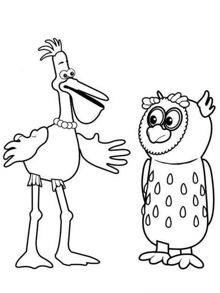 Timmy Time coloring pages