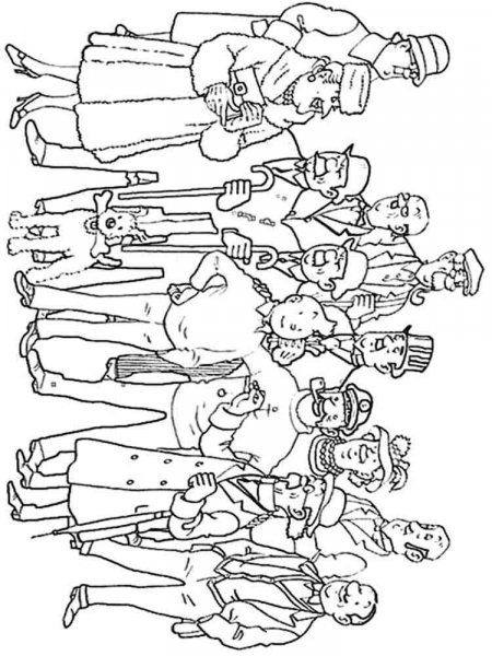 The Adventures of Tintin coloring pages