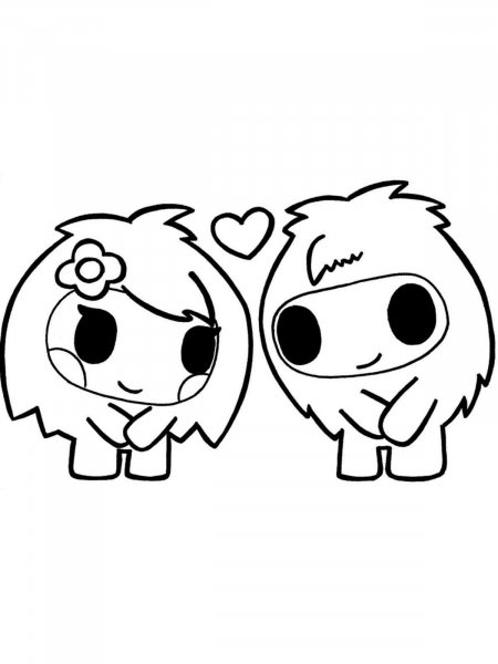 Tokidoki coloring pages