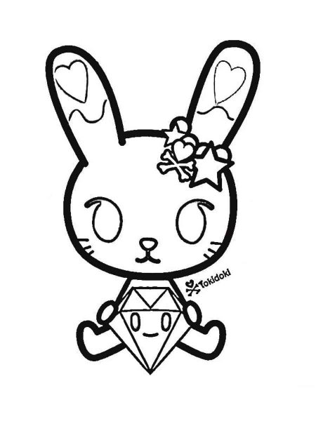 Tokidoki coloring pages