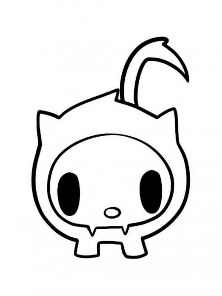 Tokidoki coloring pages