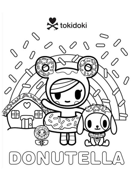 Tokidoki coloring pages