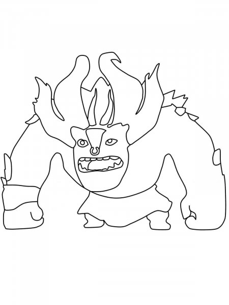 Trollhunters coloring pages