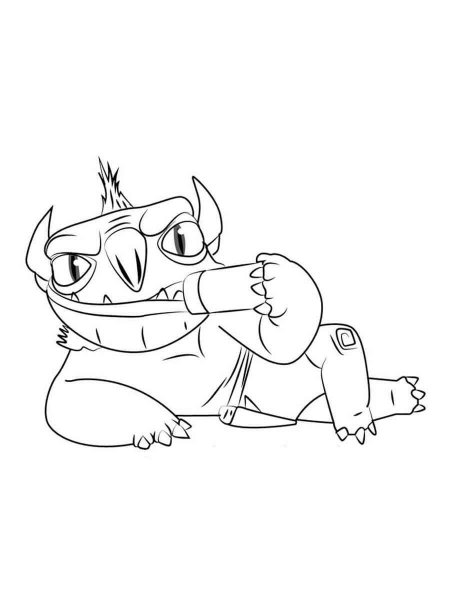 Trollhunters coloring pages