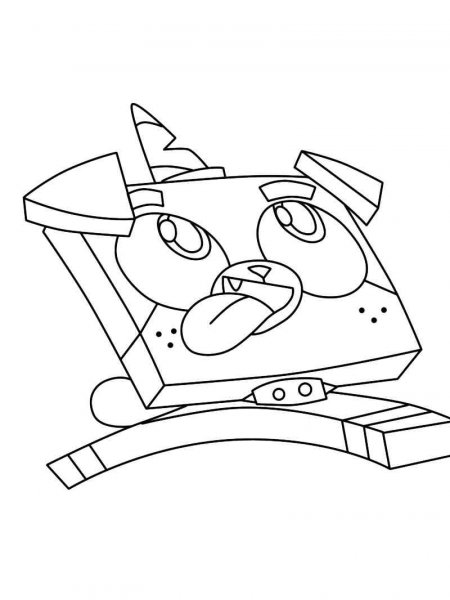 Unikitty coloring pages