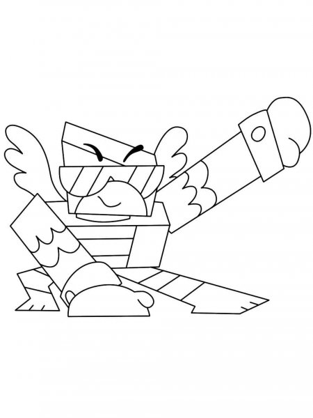 Unikitty coloring pages