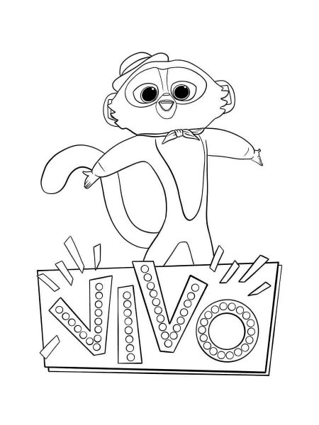 Vivo coloring pages