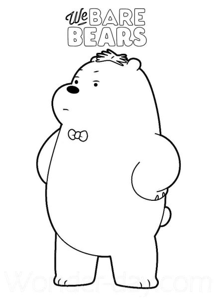 We Bare Bears coloring pages