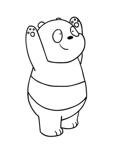 We Bare Bears coloring pages