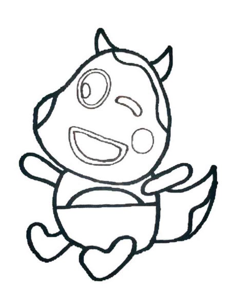 Wolfoo coloring pages