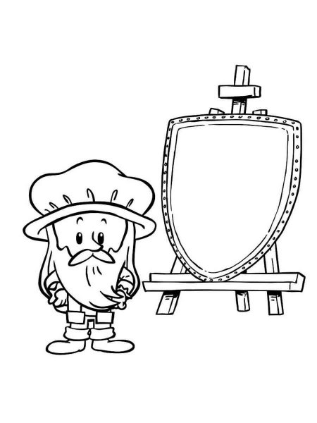 Xavier Riddle coloring pages