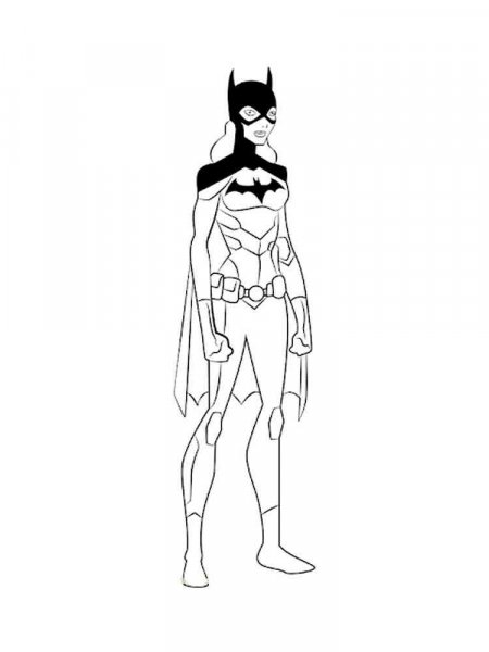 Young Justice coloring pages