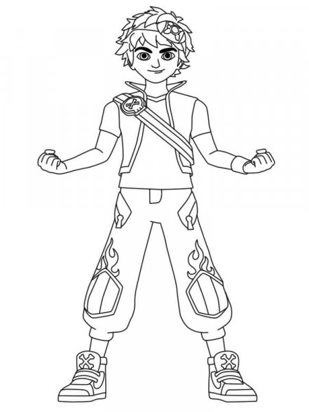 Zak Storm coloring pages