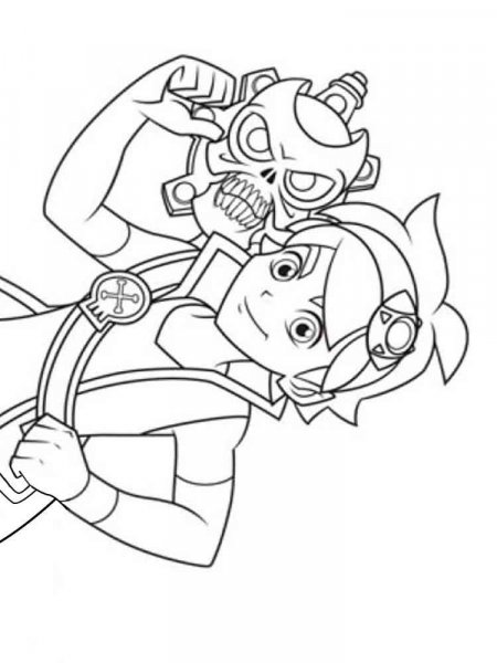 Zak Storm coloring pages