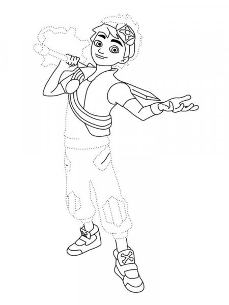 Zak Storm coloring pages
