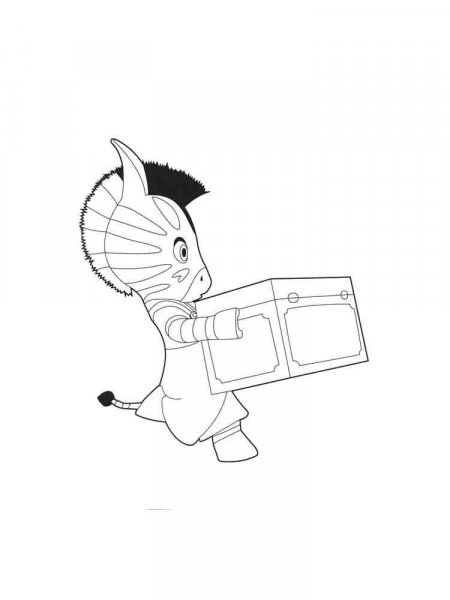 Zou coloring pages
