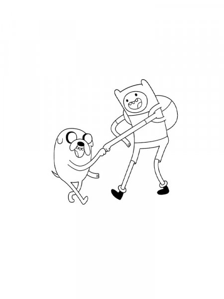 Adventure Time coloring pages