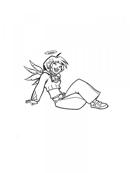 Angel's Friends coloring pages