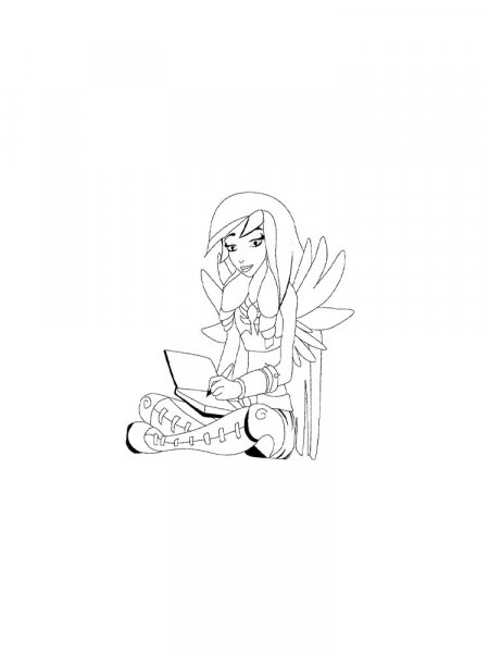 Angel's Friends coloring pages