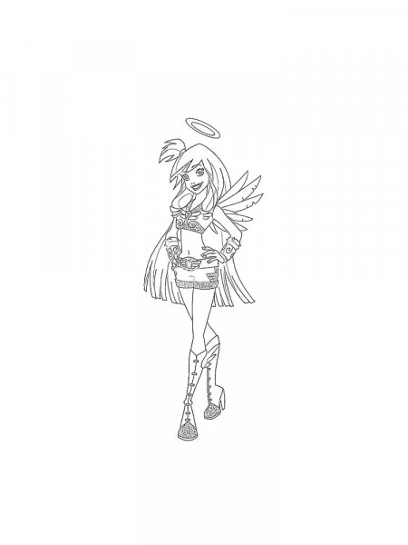 Angel's Friends coloring pages