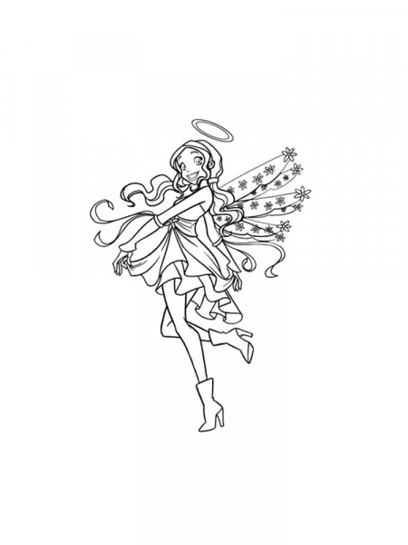 Angel's Friends coloring pages