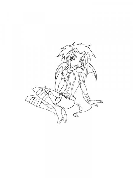 Angel's Friends coloring pages