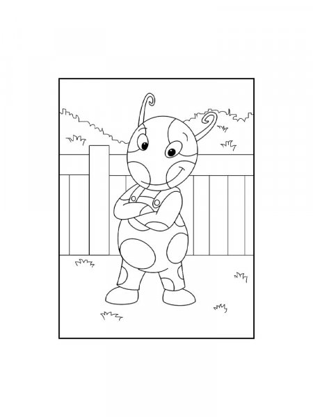 Backyardigans coloring pages
