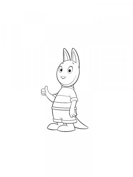 Backyardigans coloring pages