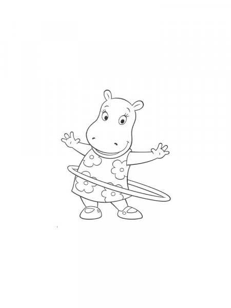 Backyardigans coloring pages