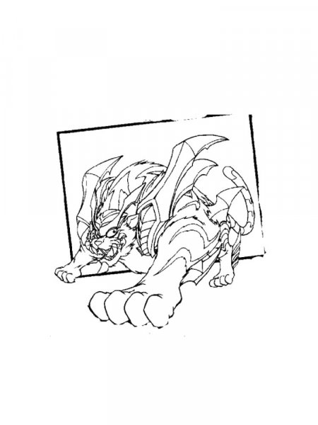 Beyblade coloring pages