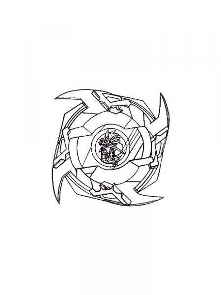 Beyblade coloring pages