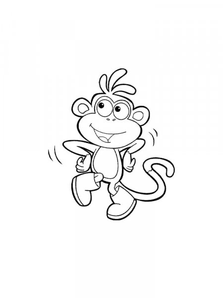 Cartoon Animal coloring pages