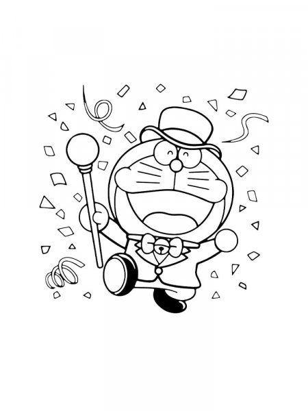 Doraemon coloring pages