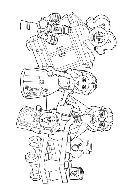 Lego coloring pages