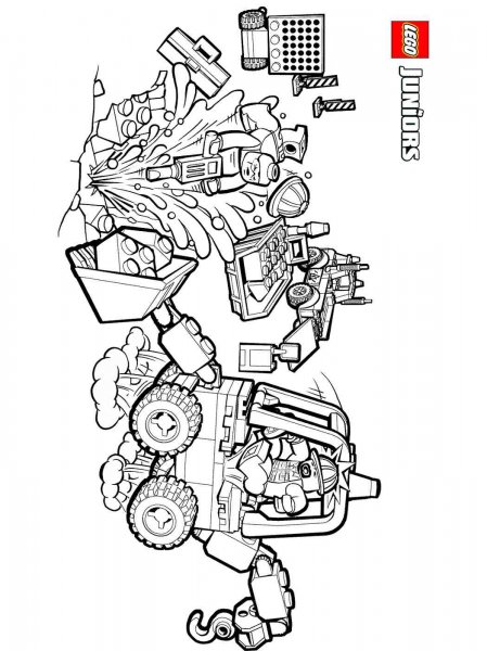 Lego coloring pages