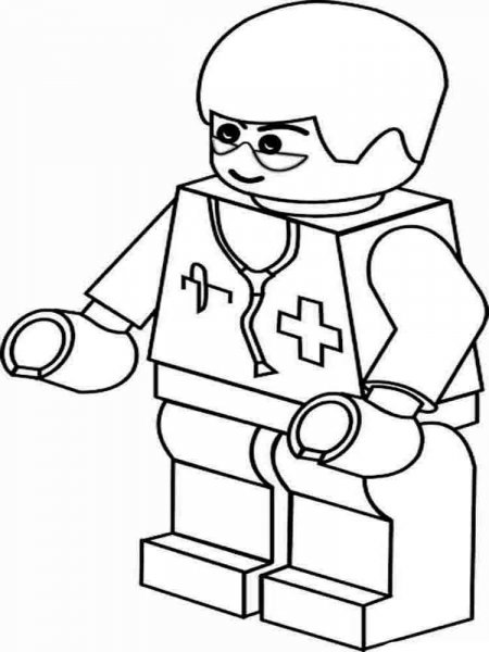 Lego coloring pages