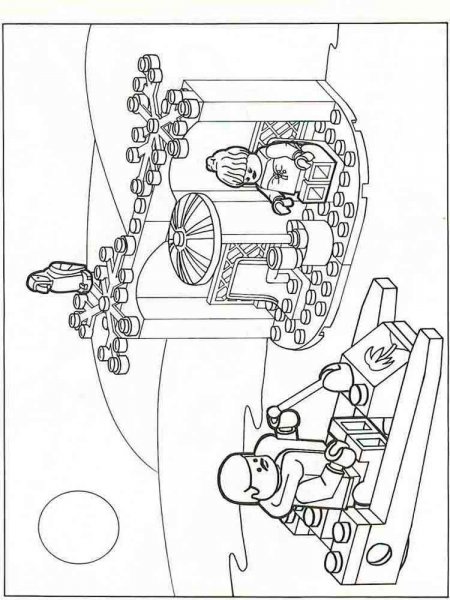 Lego coloring pages