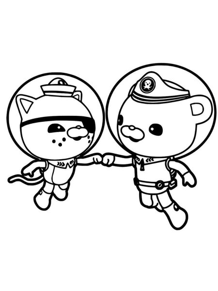 Octonauts coloring pages