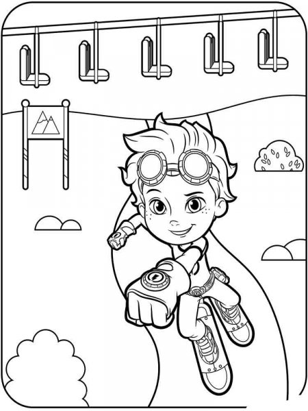 Rusty Rivets coloring pages