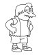 The Simpsons coloring pages